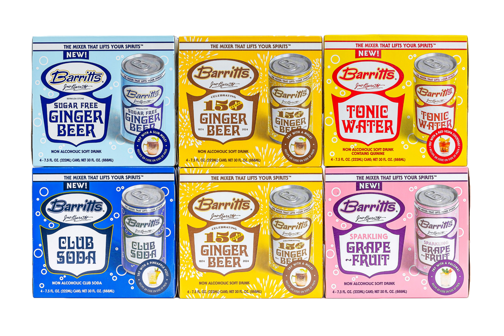 Double Ginger Beer Mixer Set – Barritt's Mixers