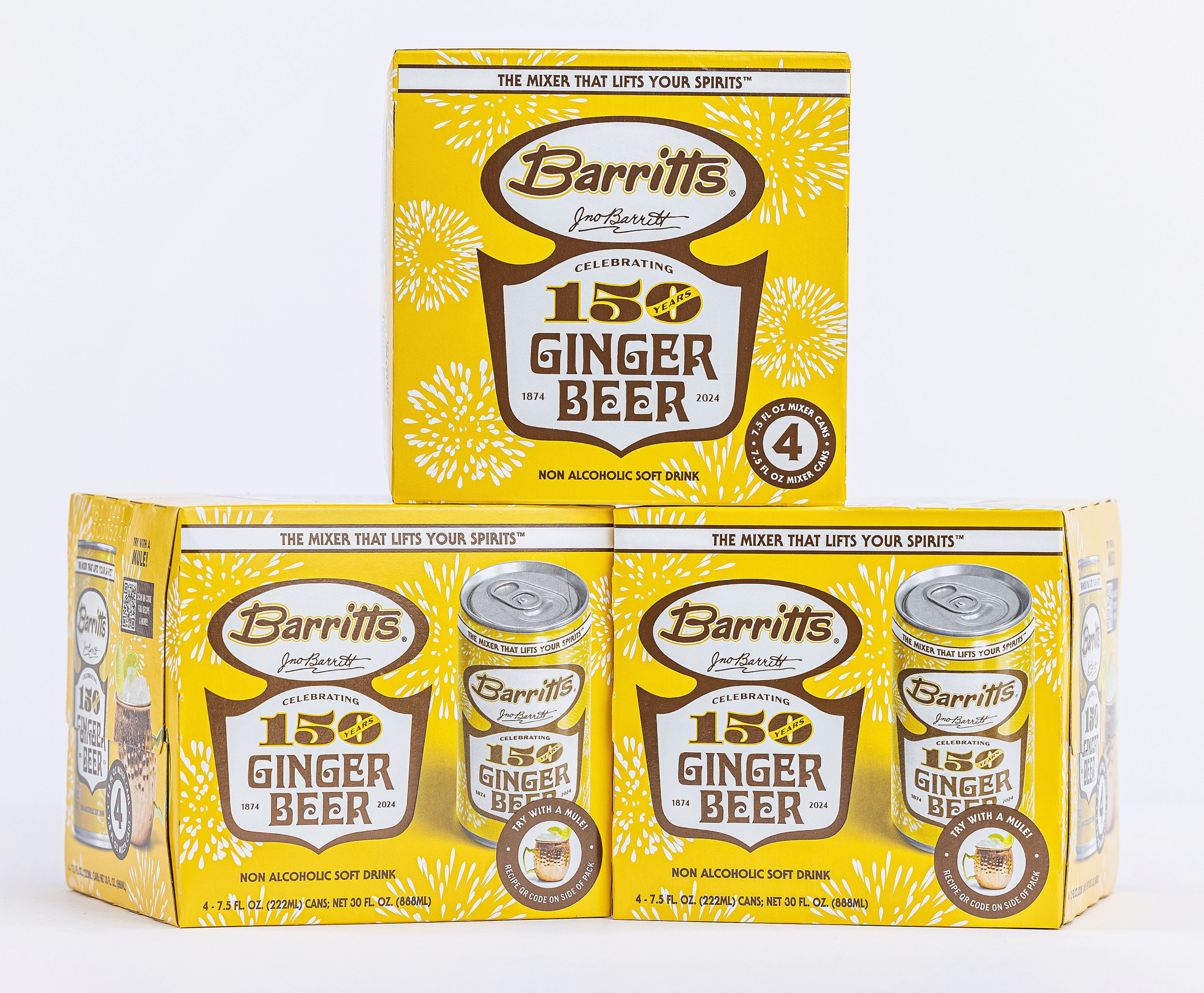 Barritt's Original Ginger Beer – Barritt's Mixers