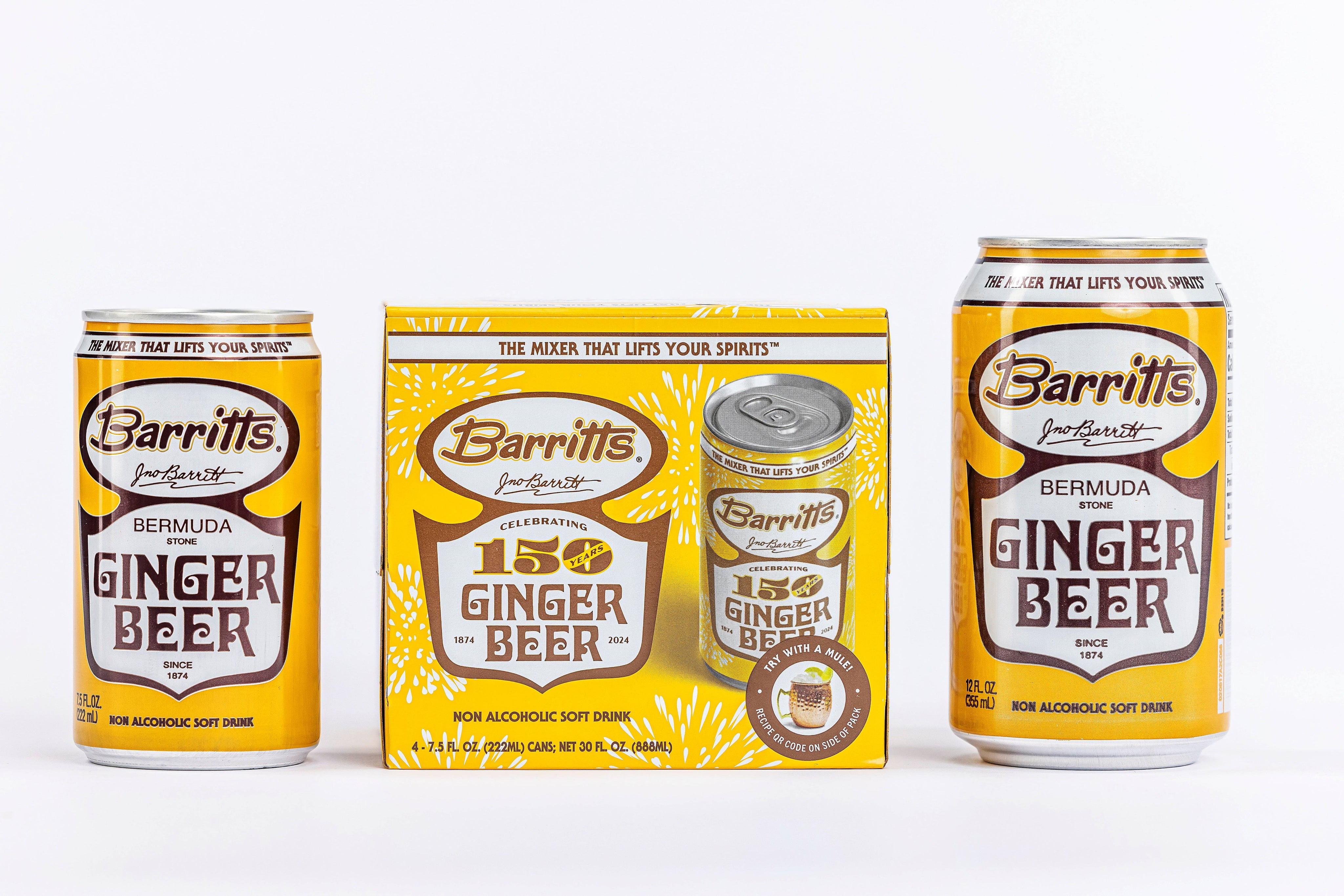 Barritt's Original Ginger Beer – Barritt's Mixers