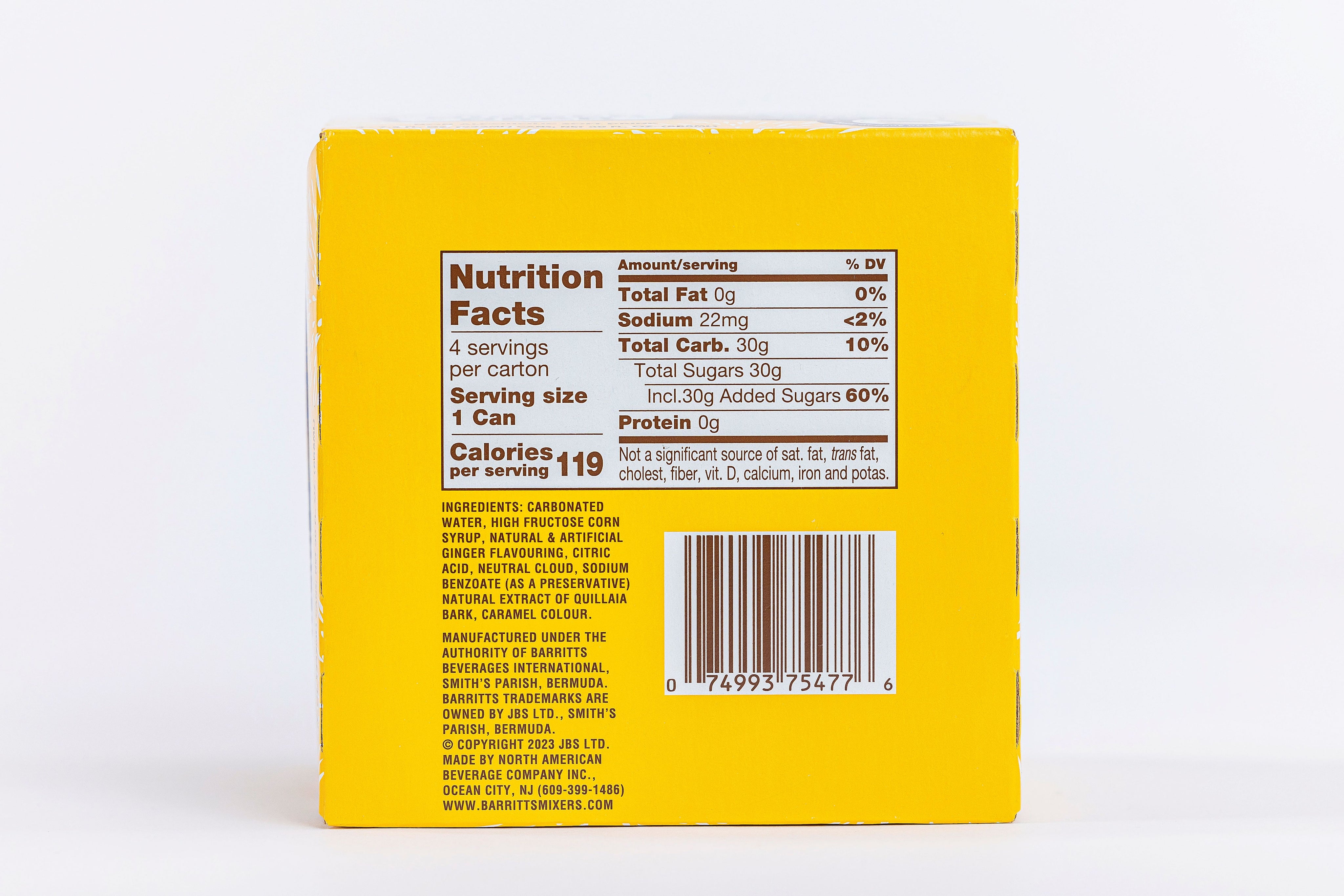 Barritt's Original Ginger Beer – Barritt's Mixers