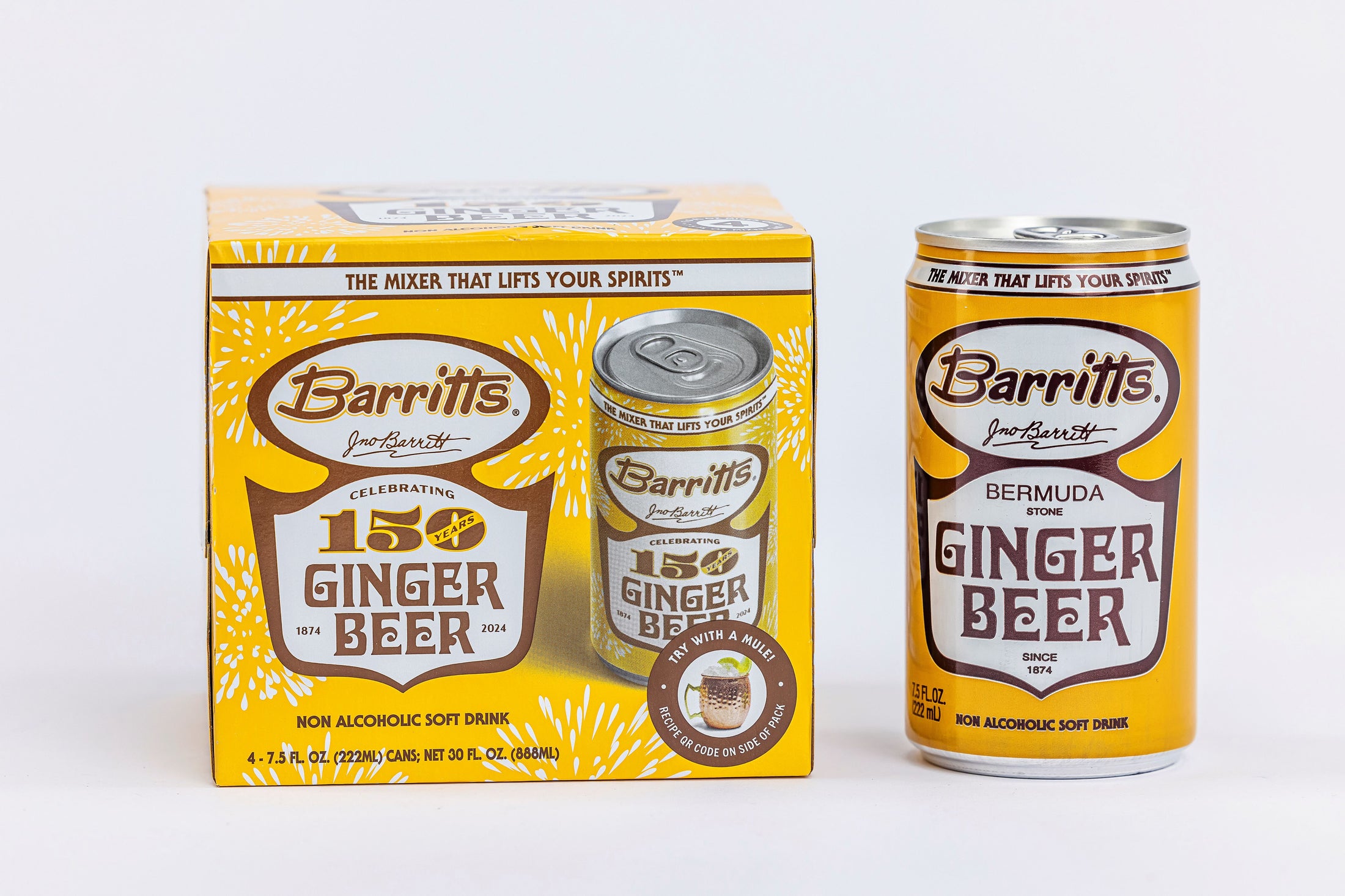 Barritt's Original Ginger Beer – Barritt's Mixers